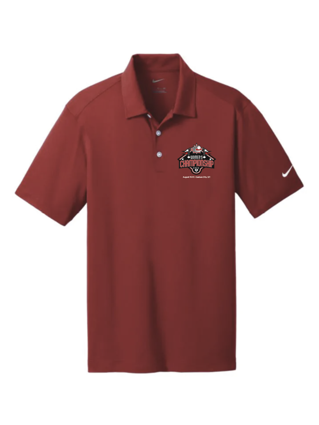 Championship - Red Nike polo *ENGLISH* – The Uniform Co.